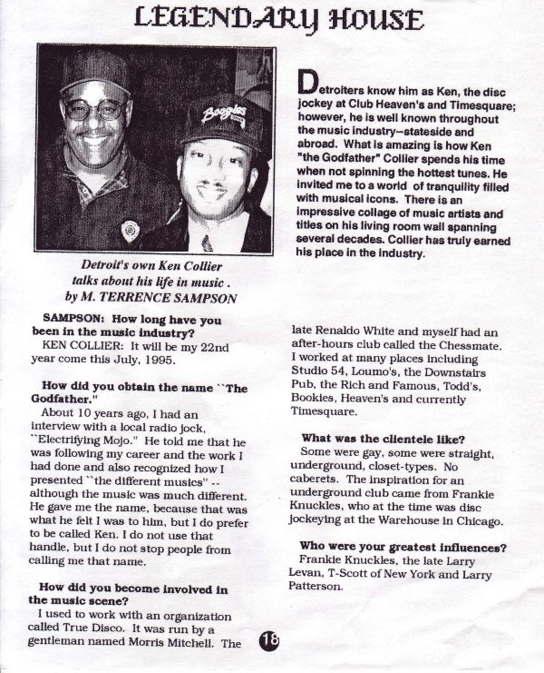 Ken Collier: Kick! Interview