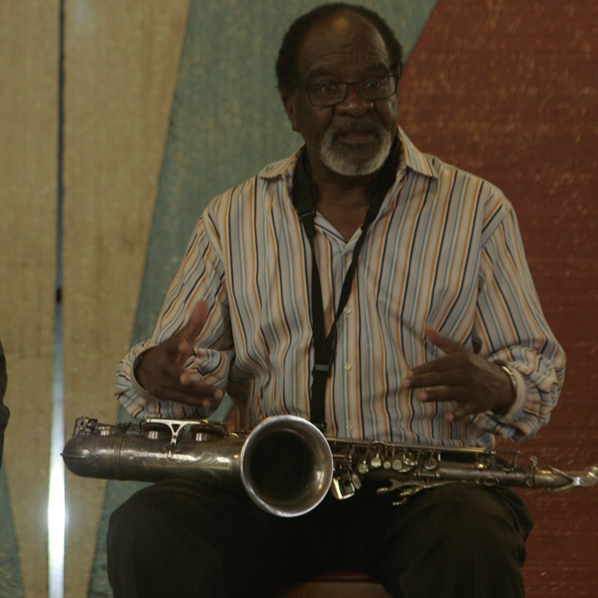 Wendell Harrison: Blue Bird Stage Performance